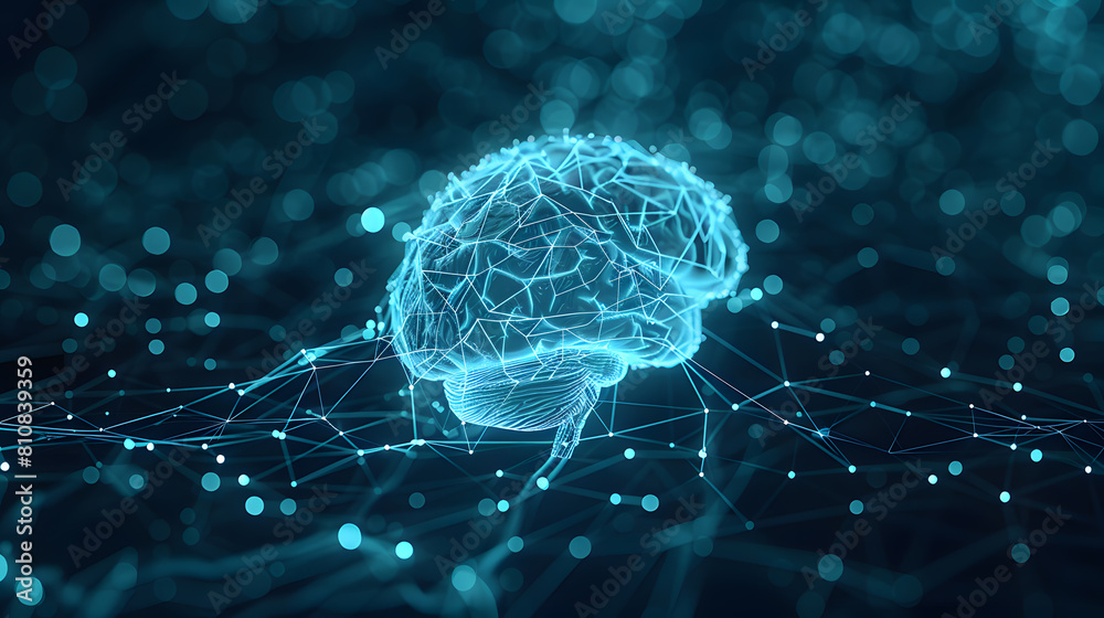 Neuronal Networks Synapses Connection Nervous System in the Brain ...