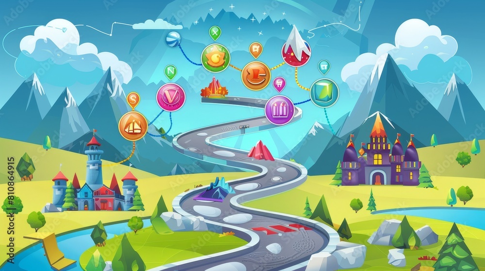 An infographic showing the stages of the project management process ...