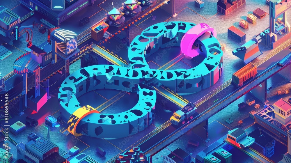 Continual development is a key element of DevOps. Modern infographic ...