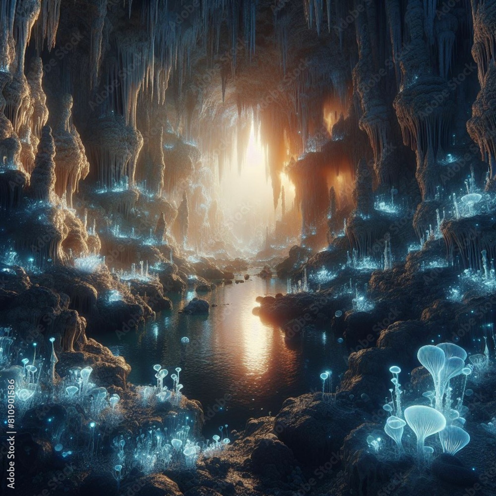 This subterranean cavern reveals a breathtaking landscape of delicate ...