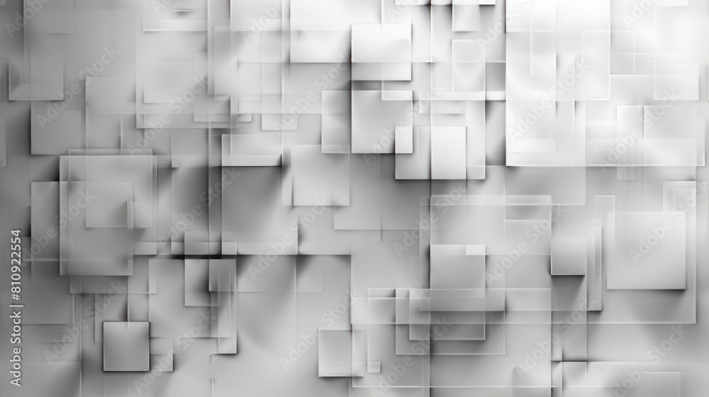 Abstract digital transparent squares background. Modern design of an ...