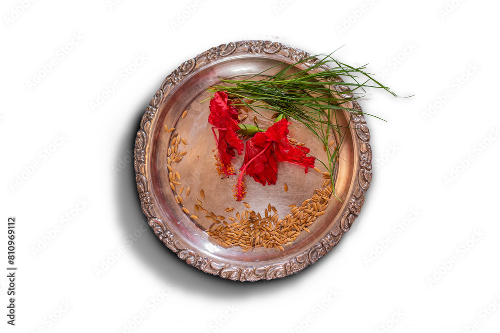 Puja or Pooja thali for worshipping God in Hindu religion png,A puja ...
