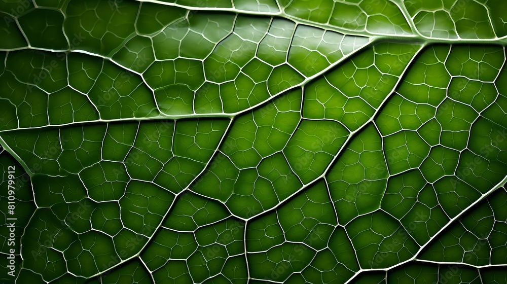Nature study image of a leaf surface, emphasizing guard cells as ...