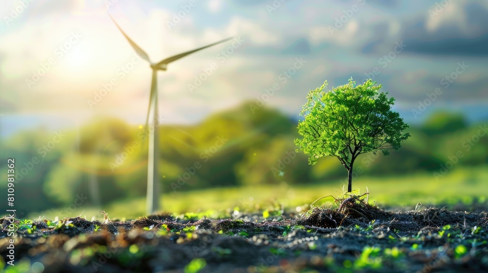 Wind Turbine Embrace the World Environment Day theme with this ...