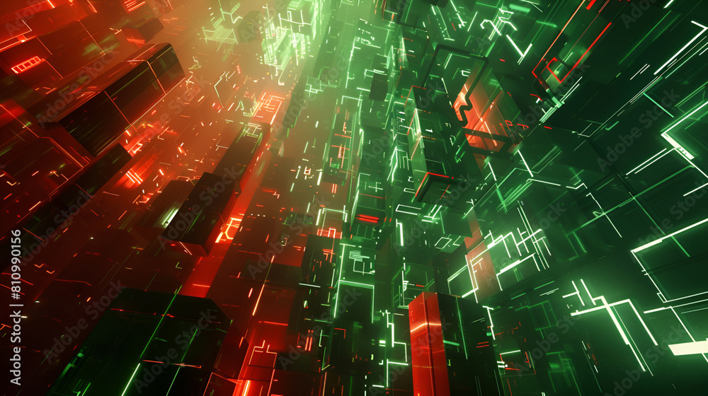 Wallpaper Of Binary Code And Binary Language Concept Pattern And Big