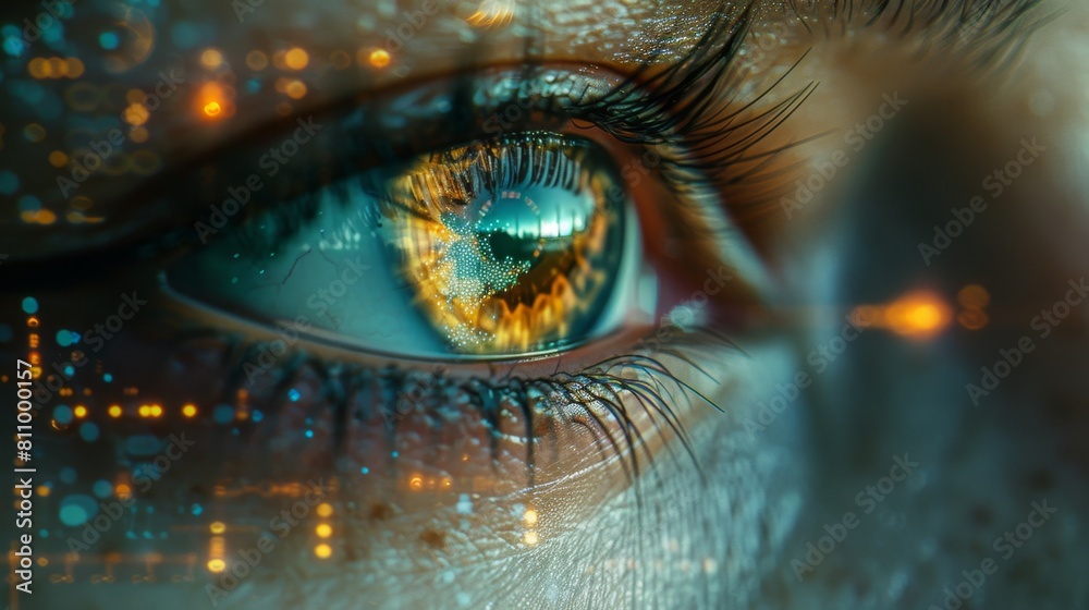 augmented reality tech, the integration of time data into visual enhancement technology is ...