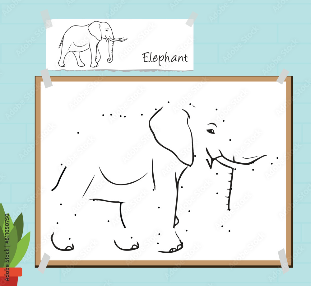 Let your kid enhance their drawing skills by connecting the dots to ...
