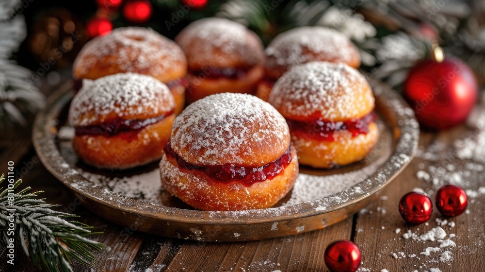 Enjoy indulging in traditional Polish paczki which are deep fried ...