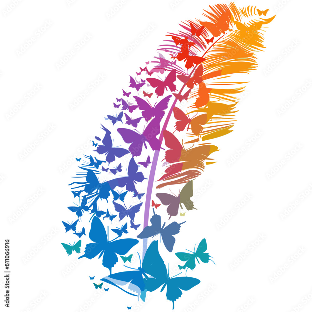 Boho Svg Feathers Clipart Feathers Cut File Feathers Vector Feathers Png Feathers