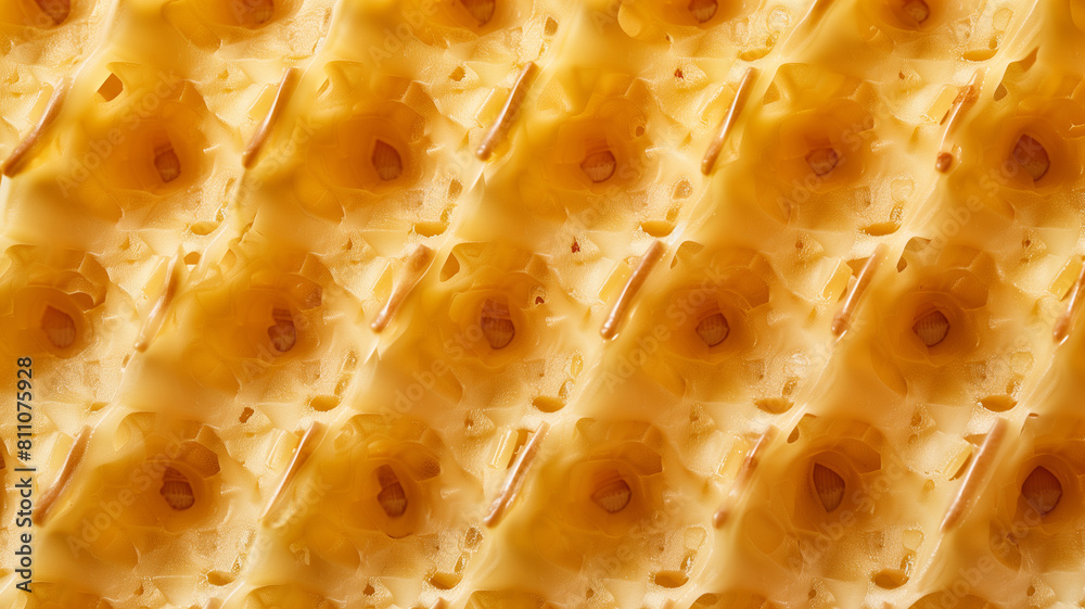 Macro texture of swiss cheese. Detailed close-up of swiss cheese ...
