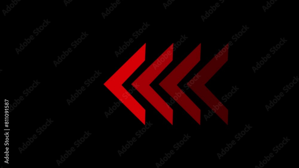 Arrows Going Direction and Swipe up arrow animation. abstract colorful ...