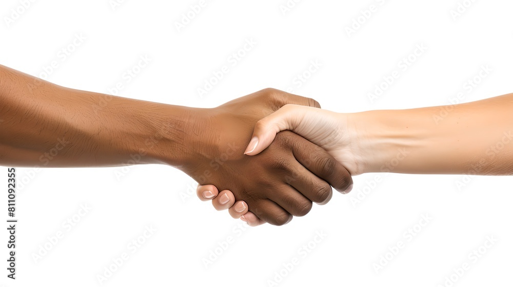 Two Hands Engaged in a Firm Handshake, Symbolizing Unity and Agreement ... Two Hands Engaged in a Firm Handshake, Symbolizing Unity and Agreement ...
