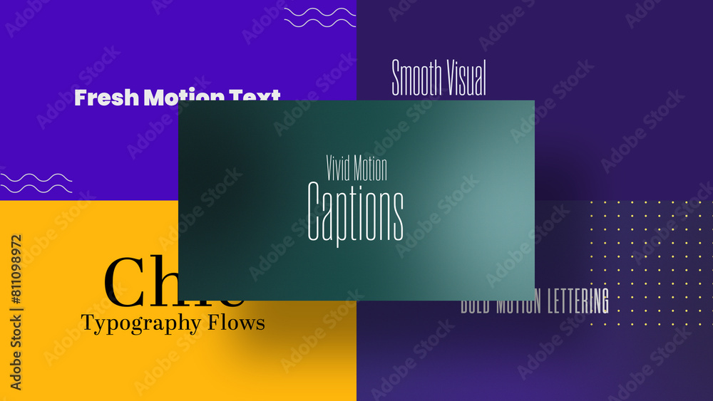 Universal Text Flip | Animated Titles with Control Panels Stock ...