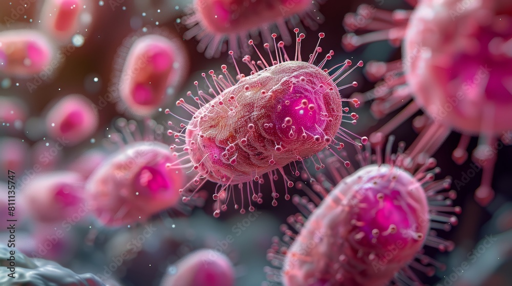 This is a microscopic image of the bacteria that causes tuberculosis ...