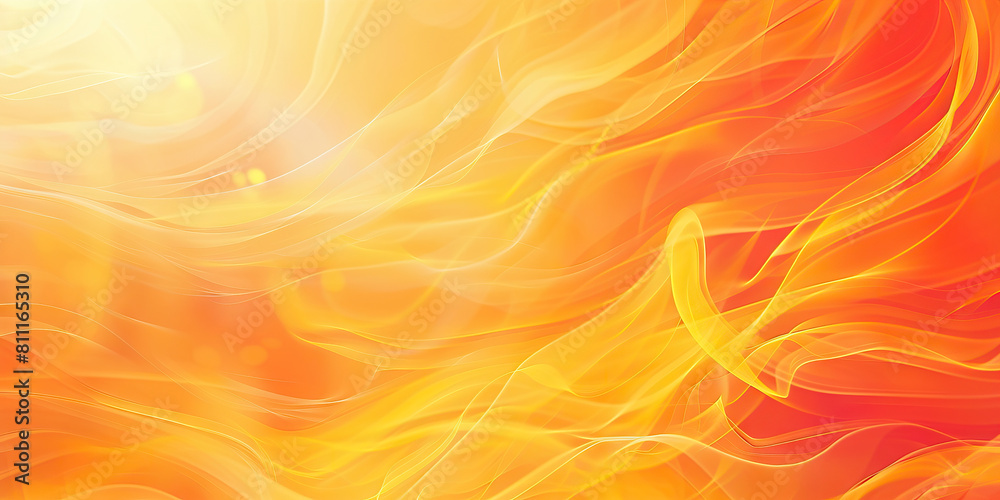 Fitness Motivation: Clean Background with Energizing Orange and Yellow ...