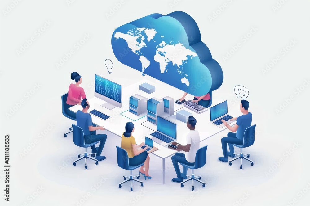 Unity in cloud collaboratives remote teamwork,ed by digital concepts in ...