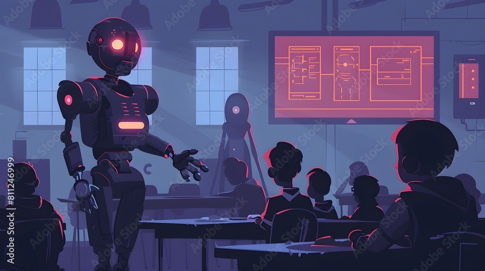 Cyborg Teacher Inspiring Future Engineers with HighTech Robotics in ...