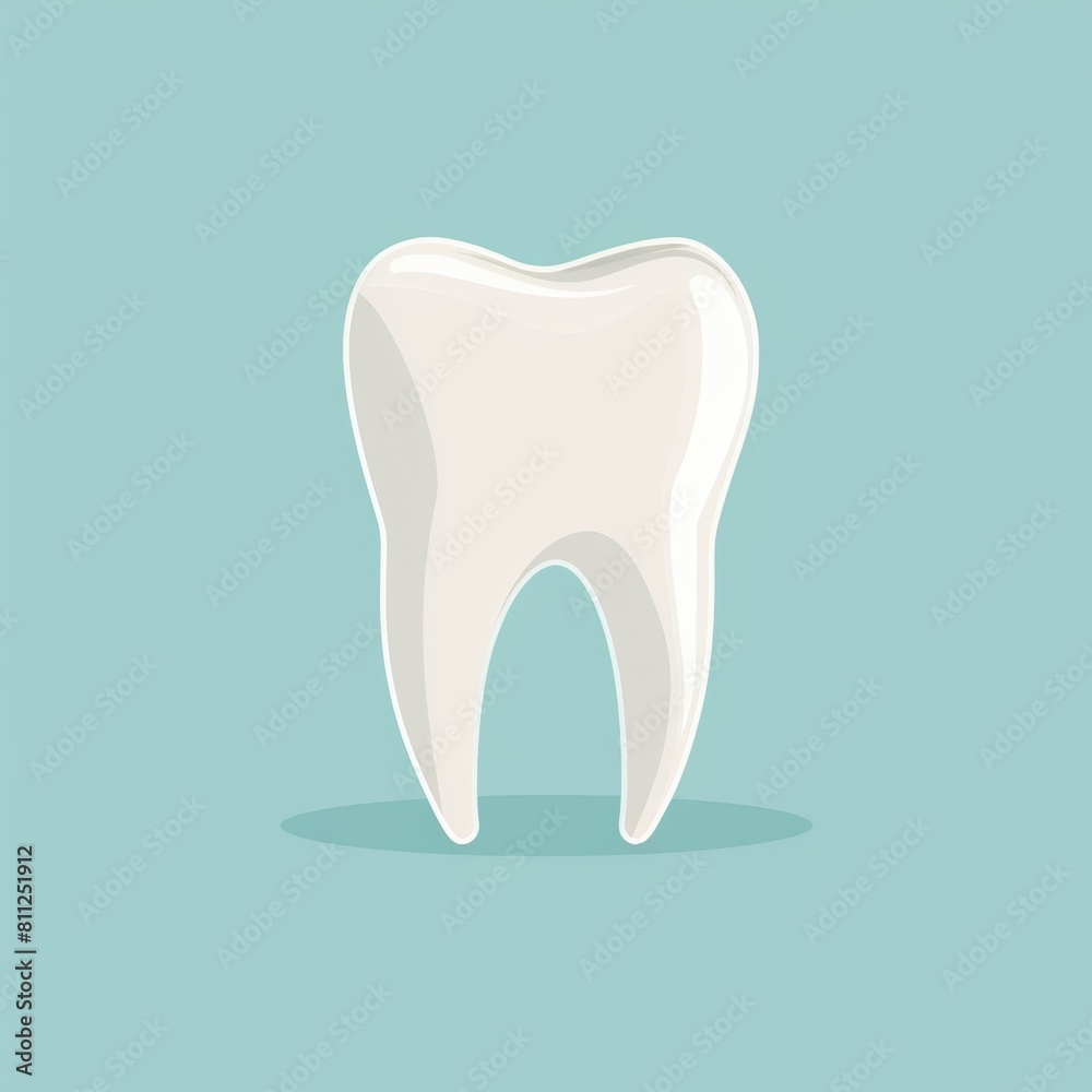 Vector illustration drawing of a tooth Stock Illustration | Adobe Stock