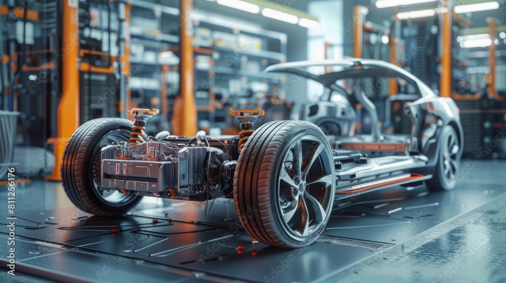 Production of high-voltage battery cells for electric cars. hyper ...