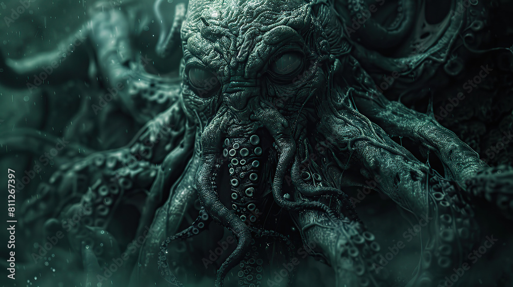 cthulhu, lovecraft, mythos, horror, creature, tentacles, cosmic ...
