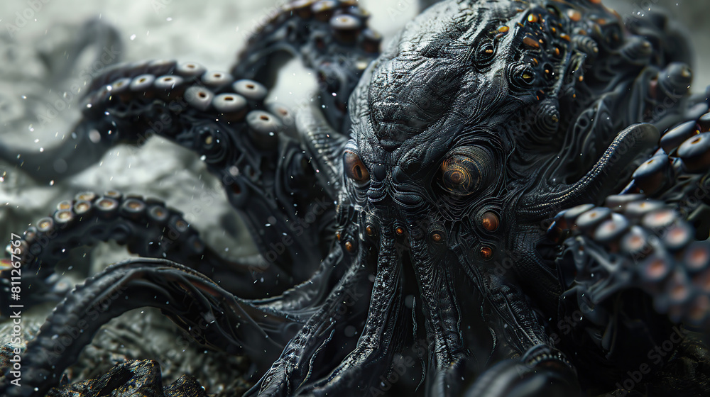 cthulhu, lovecraft, mythos, horror, creature, tentacles, cosmic ...