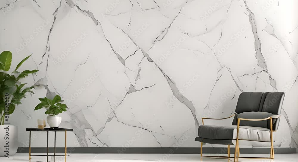 Luxurious white marble texture wallpaper for elegant interior design ...