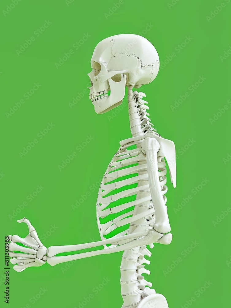 Humerus 3D representation of the humerus, showing its length from ...