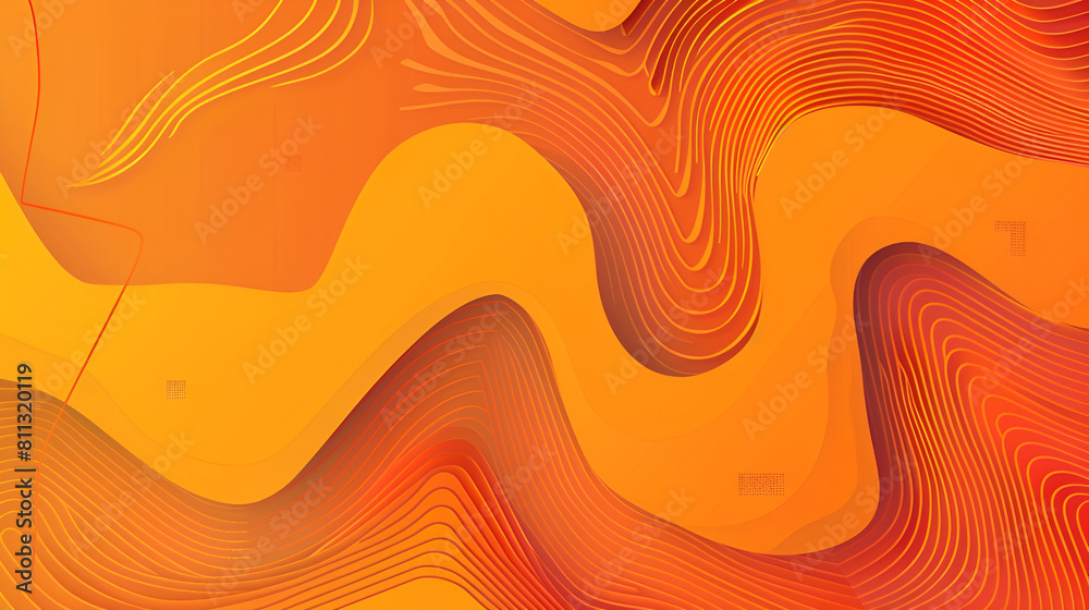 Abstract orange banner background. Graphic design banner pattern ...