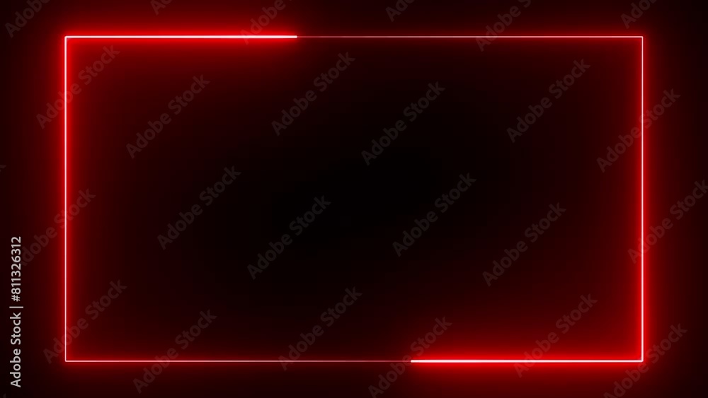 Facecam display overlay for gaming streaming , Animated glow banner for ...