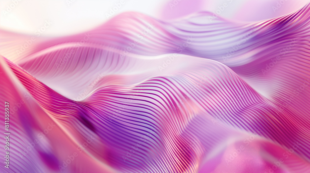 Fundo com ondas e curvas abstratas rosas - wallpaper HD Stock ...