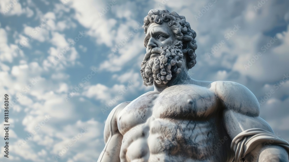 deity of hercules. ancient Greek mythology. Hercules was a legendary ...