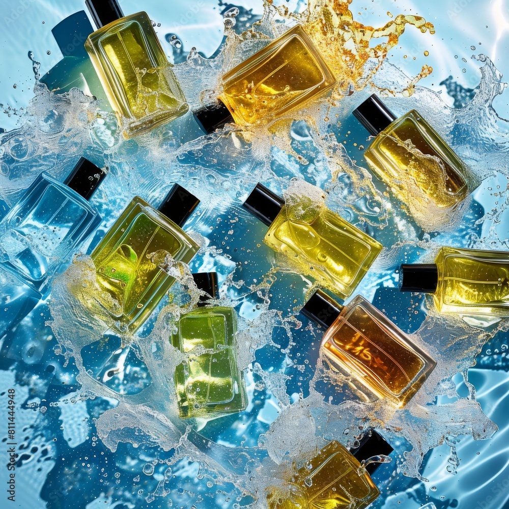 During the photoshoot, the glass bottle's smack of citrus infuses the ...