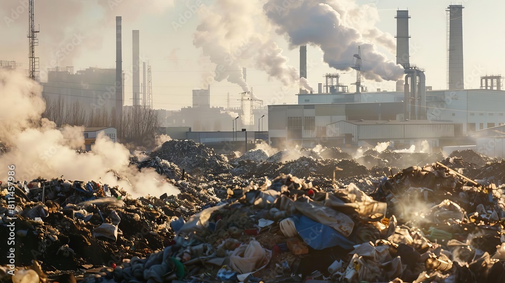 Capture striking images of industrial waste being processed in a ...