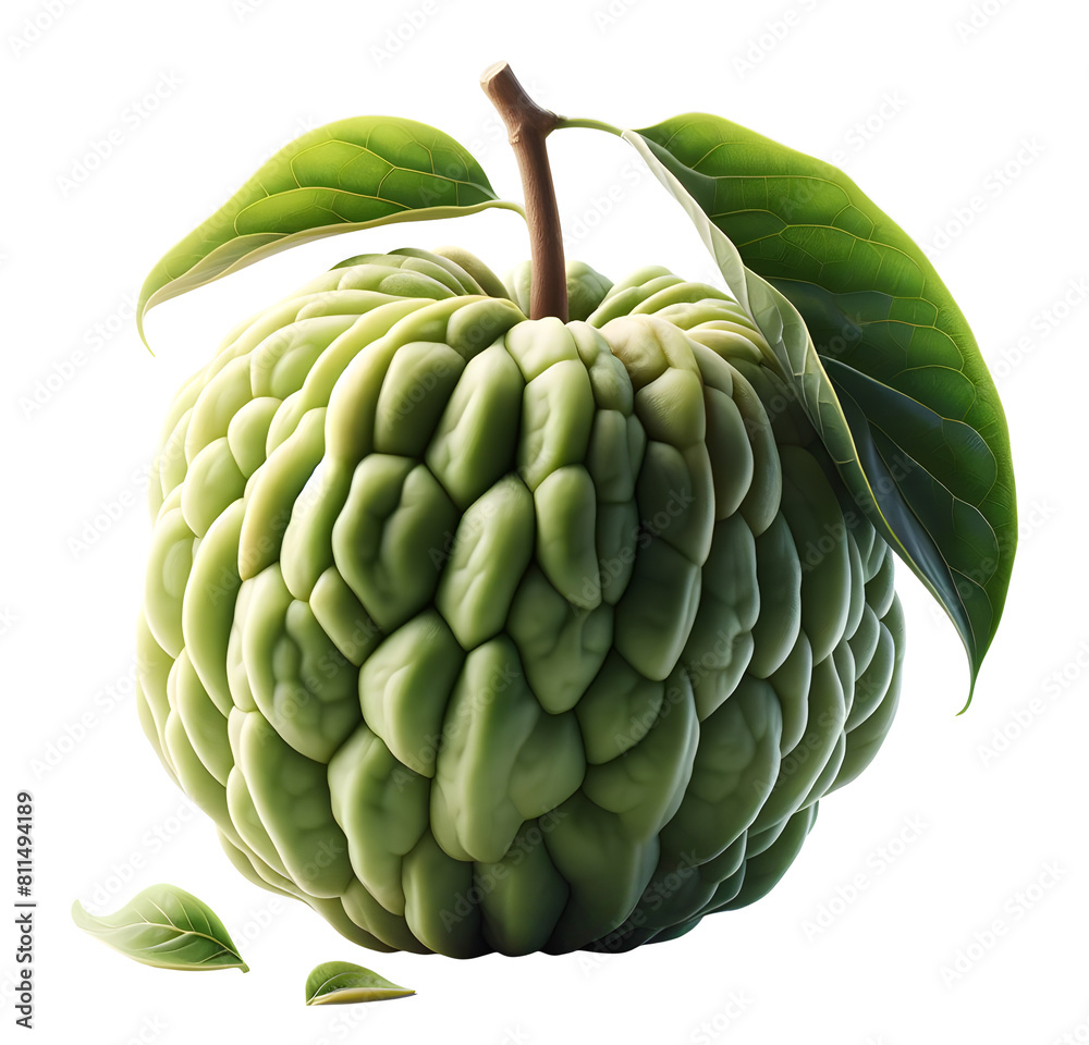Fresh custard apple png sugar apple png annona squamosa png annonaceae ...