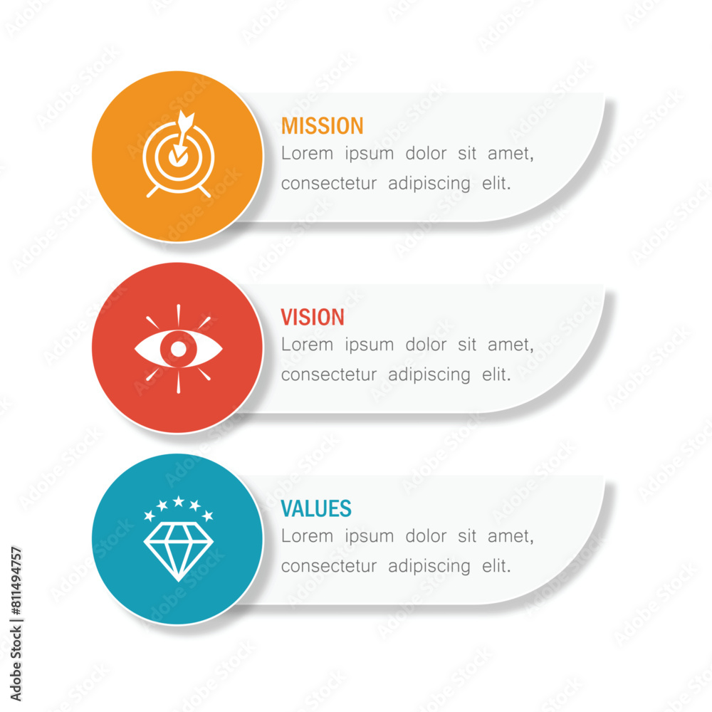 Business data visualization. Process chart. Graphic abstract element ...
