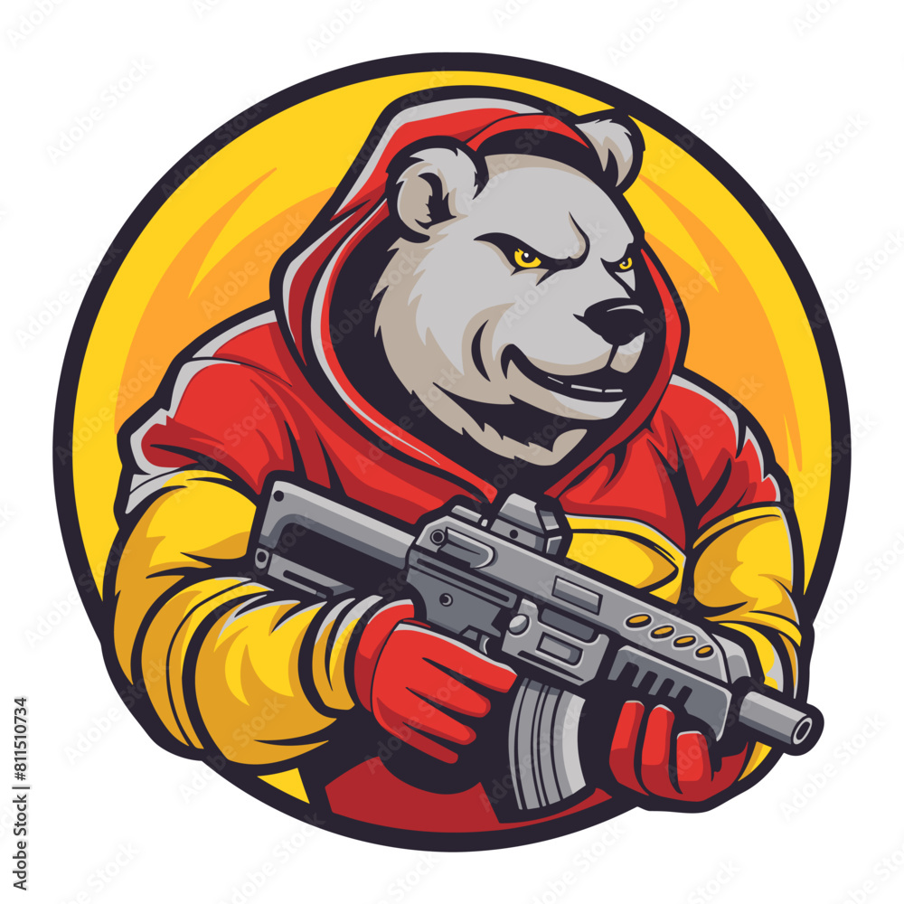 Soldier Bear Esport Logo, Defining the Frontlines of FPS Gaming with ... Soldier Bear Esport Logo, Defining the Frontlines of FPS Gaming with ...