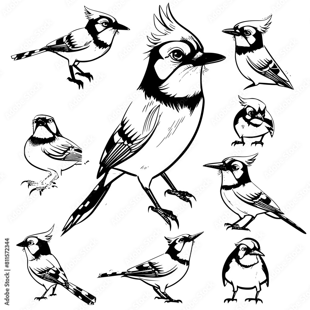 Bird svg, Bird svg bundle, Bird silhouette, Bird cut files, Bird ...