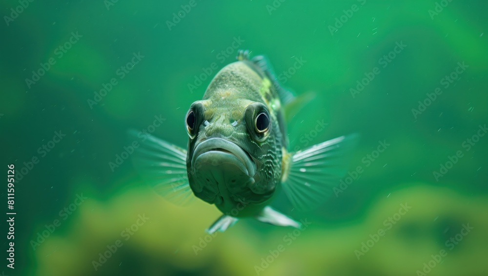 Employ a shallow depth of field to isolate the deep-sea fish from the ...