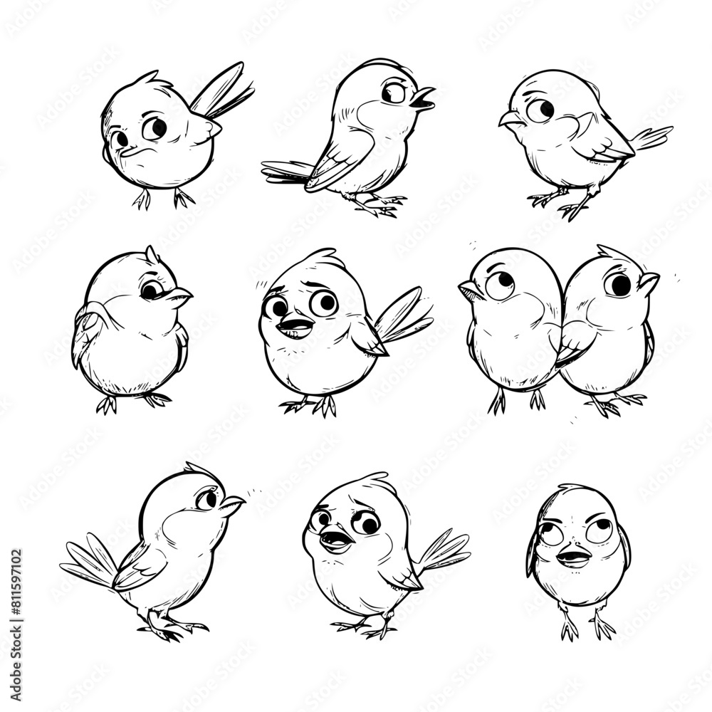 Bird svg, Bird svg bundle, Bird silhouette, Bird cut files, Bird ...