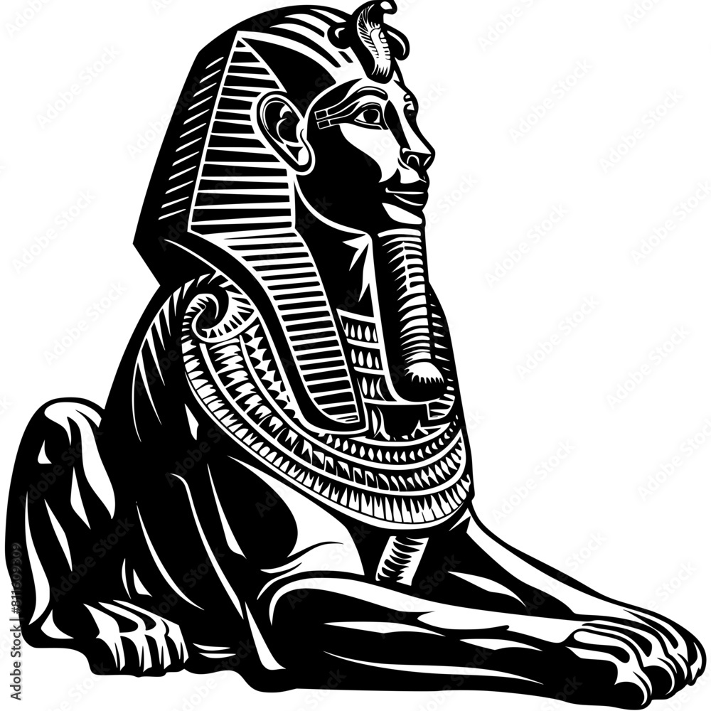 Egyptian Sphinx SVG, Svg files for Cricut, Africa Svg, Egypt Svg, Egypt ...
