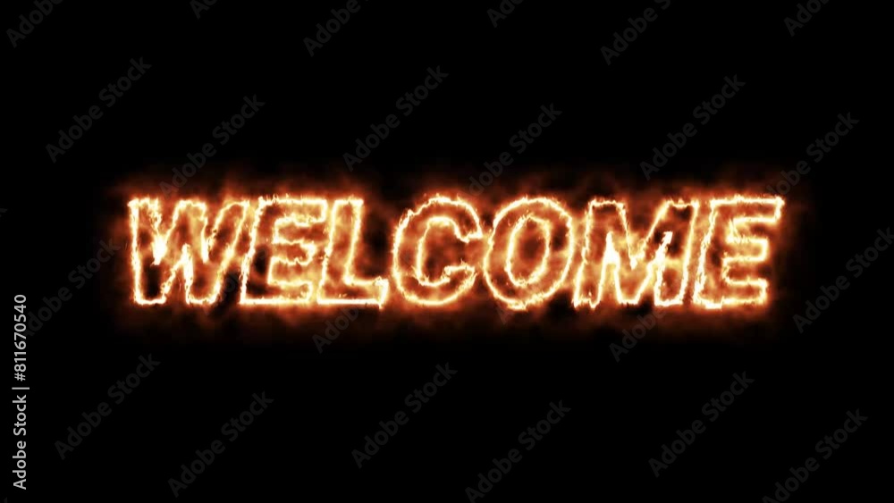 A Warm Welcome, Fire Lights Up the Night the Night dark background in ...