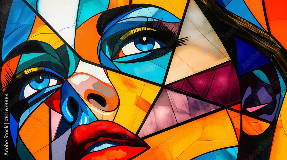 A Vivid and Modern Pop Art Interpretation of Classic Stained Glass ...