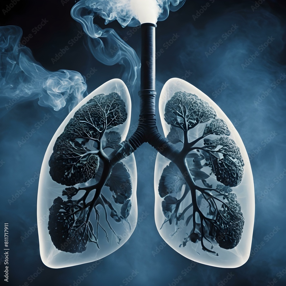 Human Lungs Fully Saturated by Pollution and Smoking: Health Impacts ...