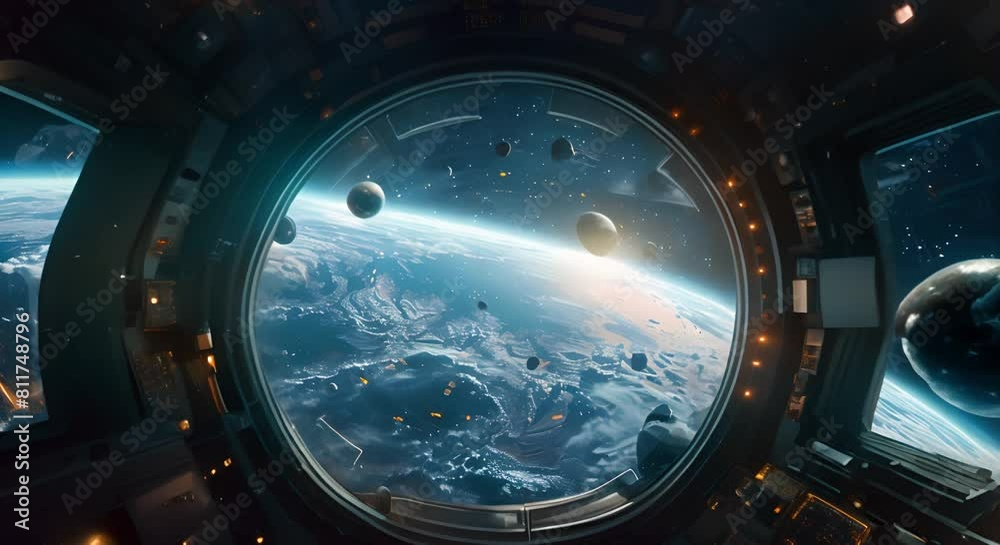 Discovering New Worlds: Through the Window of a Spaceship Control Room ... Discovering New Worlds: Through the Window of a Spaceship Control Room ...