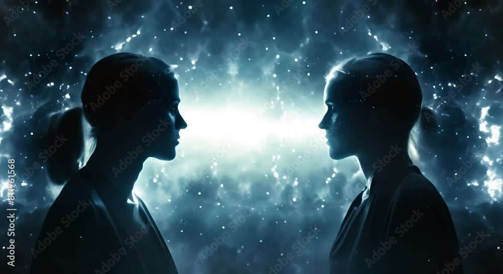 Deep meditation can create a spiritual bond between two people through ...