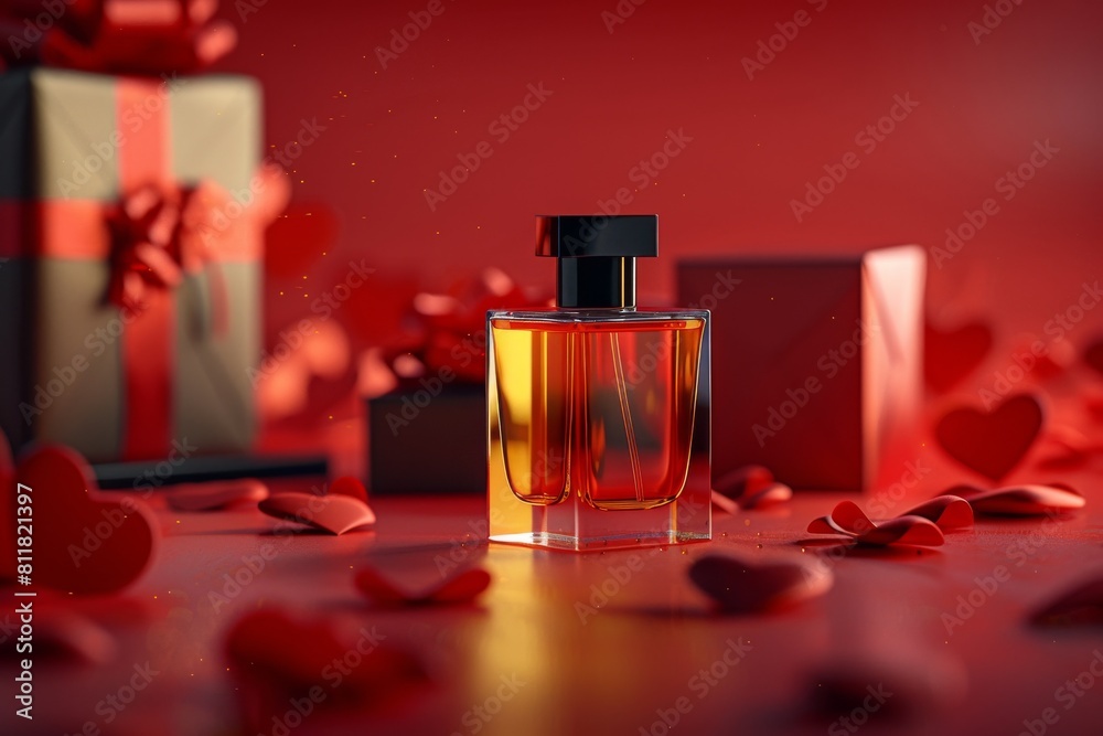The dark, panoramic essence of perfumery craft captures the blend of ...