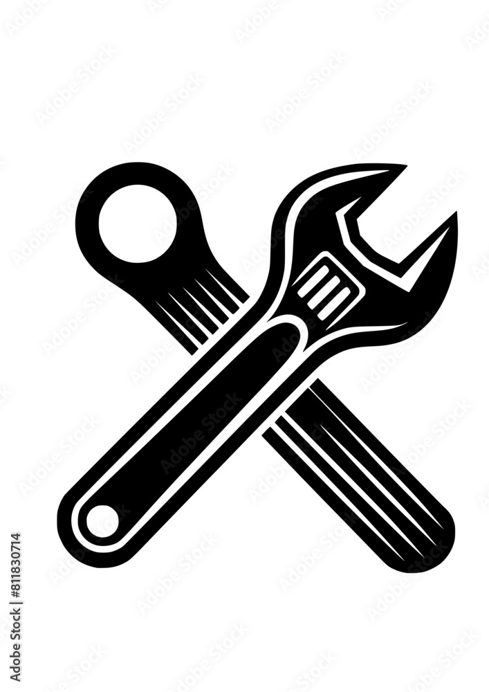 Wrench Svg, Wrench Cut Files for Cricut, Wrench Clipart, Mechanic Svg ...