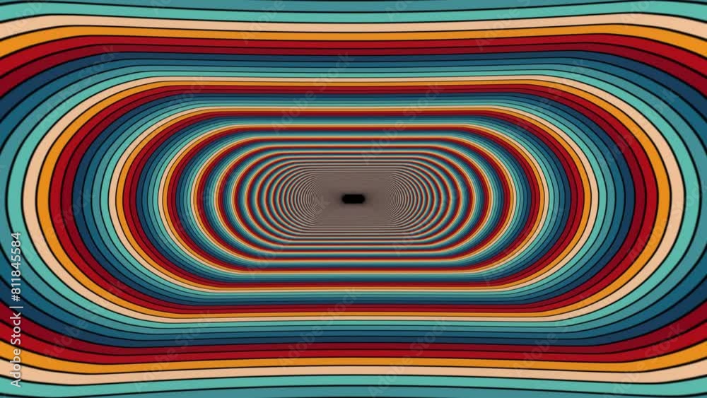 Vintage Striped Backgrounds, seamless loop animation, Retro Colors from ...