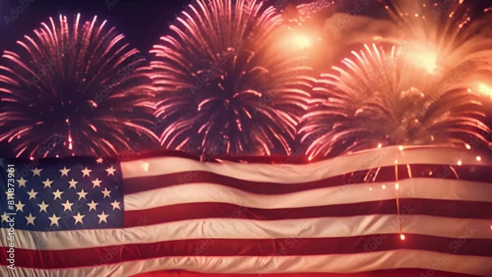 celebration of the 4th of July, Independence Day, excitement and wonder ...