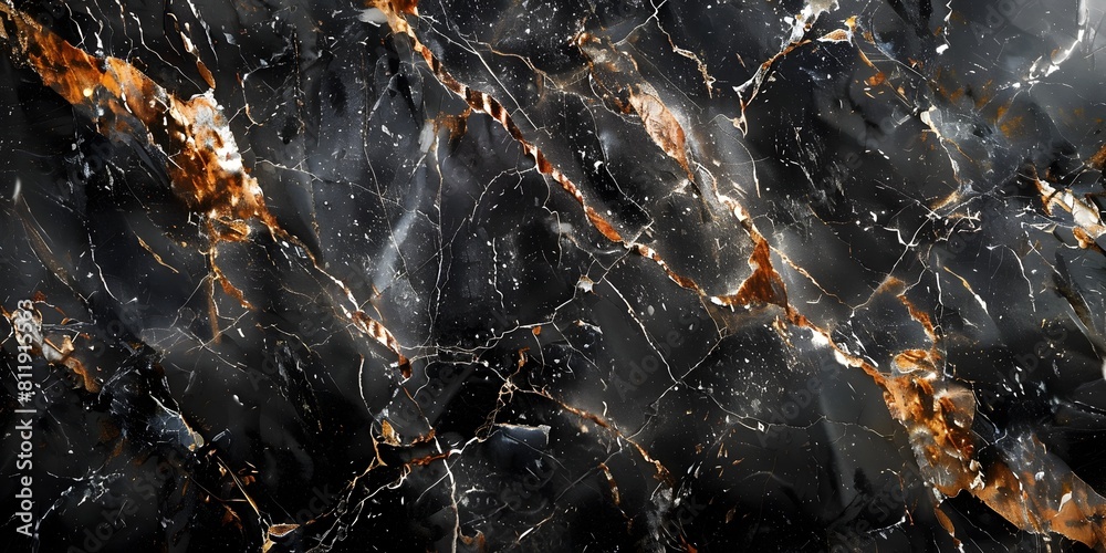 Elegant Dark Marble Texture with Rich Veining and Granular Patterns for ...
